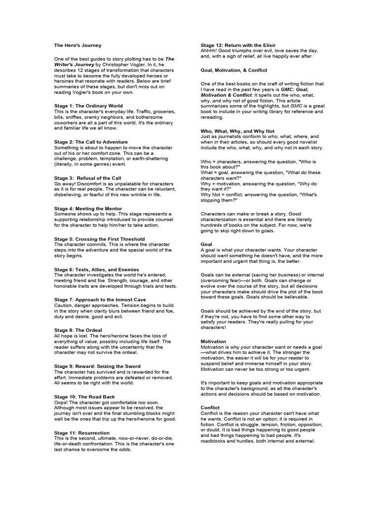 The Hero's Journey | PDF | Motivation | Motivational The Hero's Journey | PDF | Motivation | Motivational