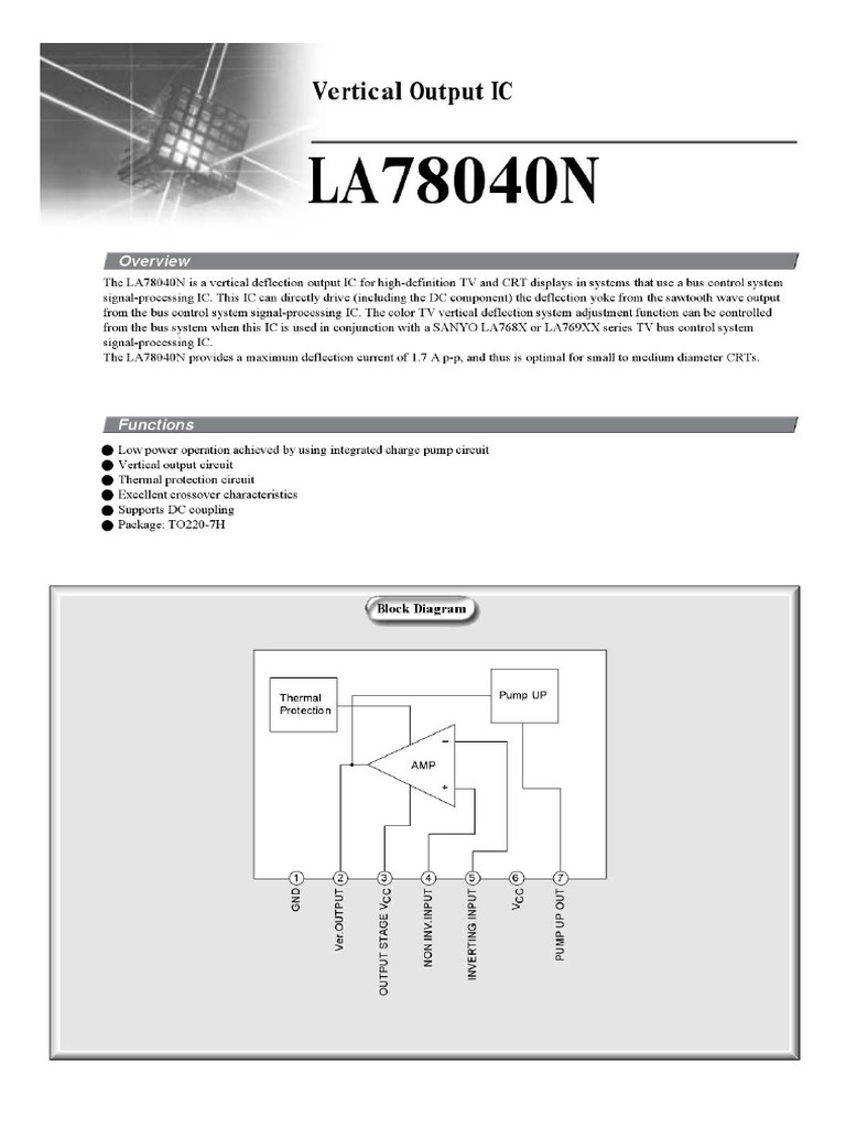 Electronic Component Datasheets Online | PDF
