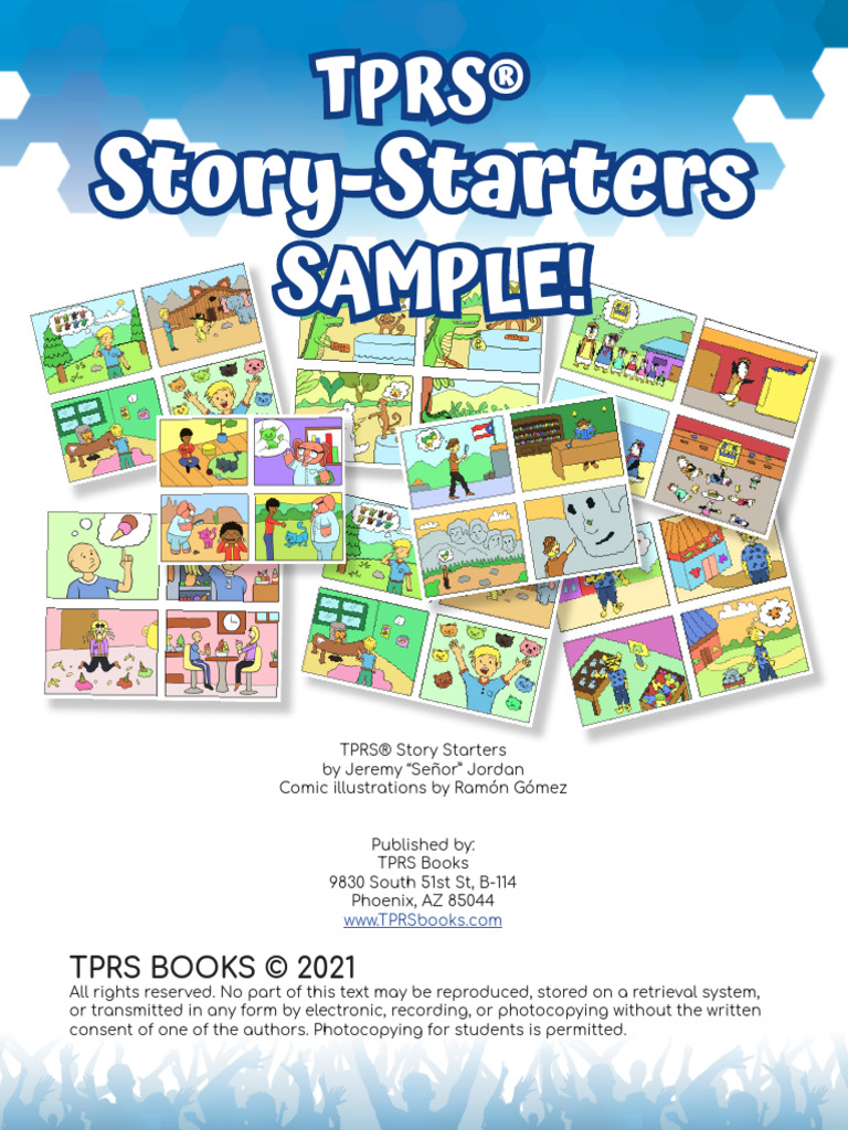 TPRS Story Starters SAMPLE | PDF | Question | Cognition