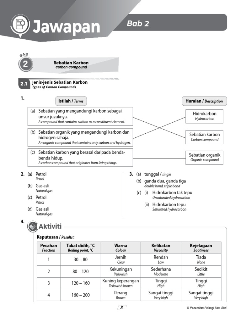 JWP Bab2 PBD Chem | PDF | Ethanol | Alkane