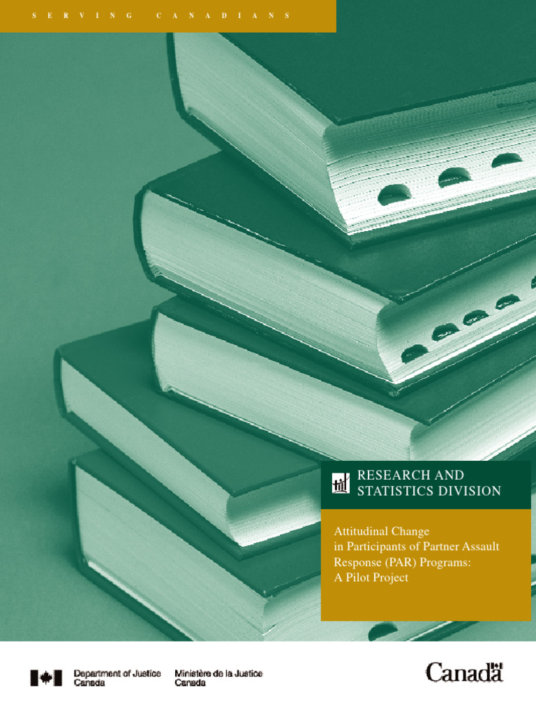 Attitudinal Change in Participlants of Partner Assault Response (PAR ...