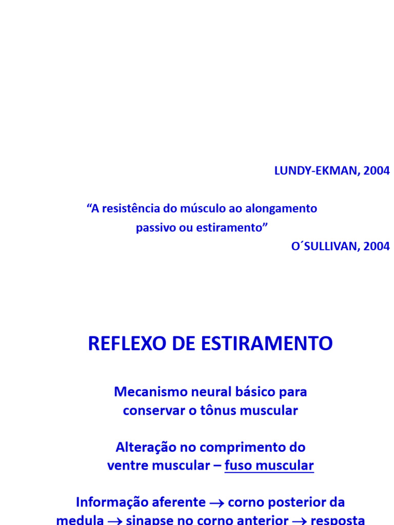 Tonus Muscular | PDF | Músculo | Anatomia