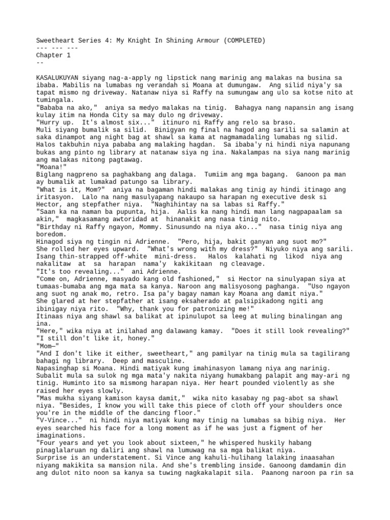 Sweetheart 4- My Knight In_ (Z-Library) | PDF