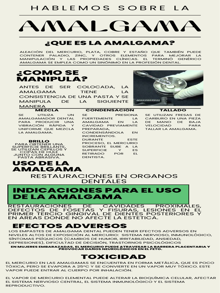 Infografia Amalgama | PDF