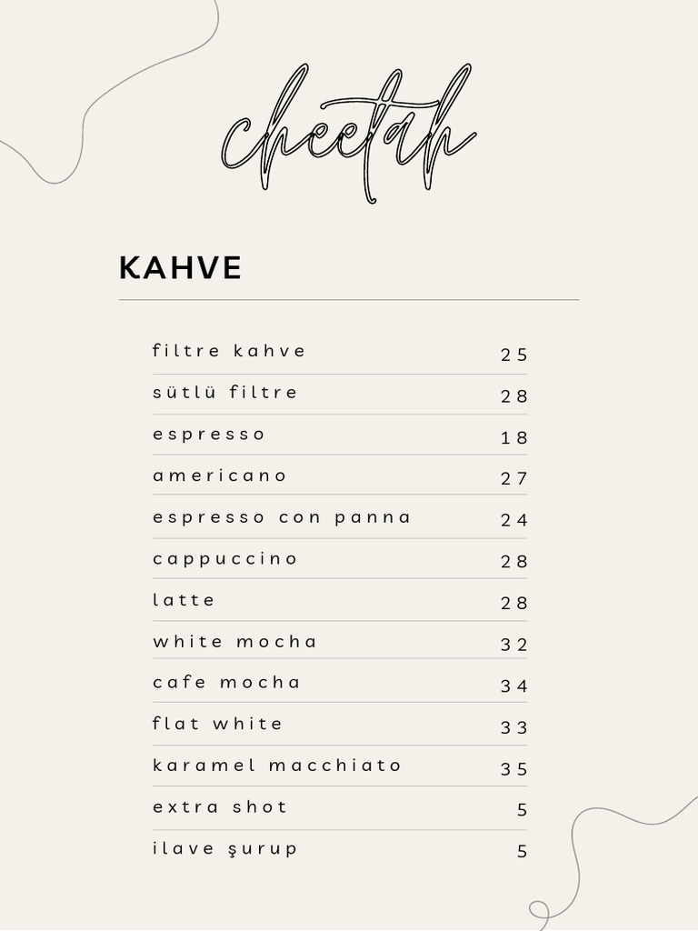 Menu | PDF