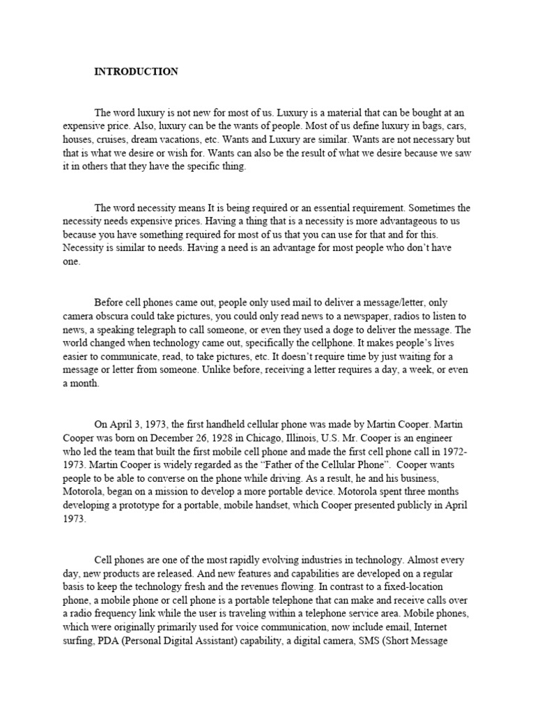 Introduction | PDF | Mobile Phones | Telephone