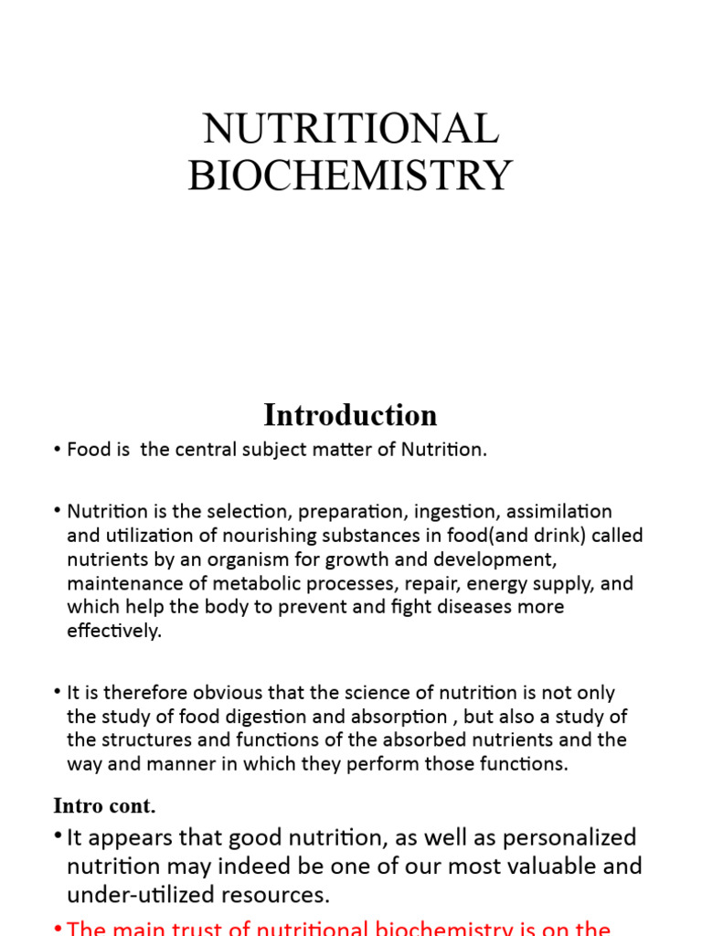 Nutritional Biochemistry-2 | PDF | Dietary Fiber | Diet & Nutrition