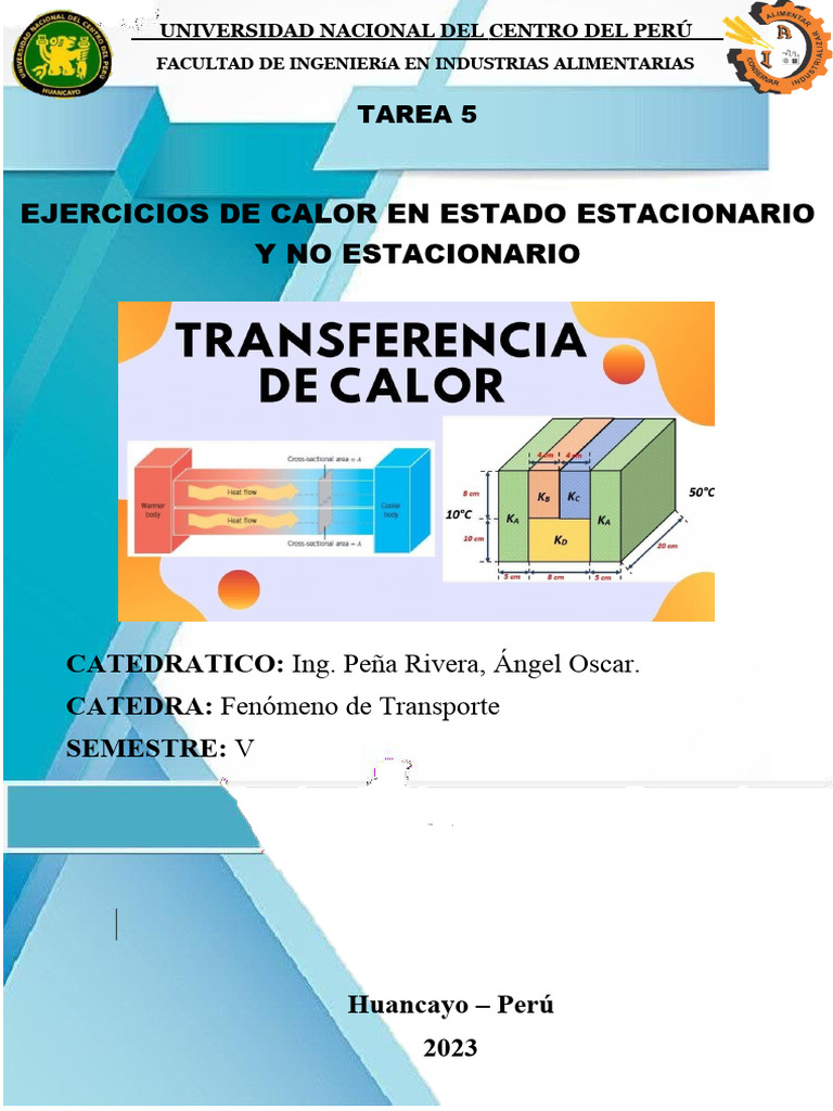 Problemas de Transferencia de Calor en Estado Estacionario | PDF ... Problemas de Transferencia de Calor en Estado Estacionario | PDF ...