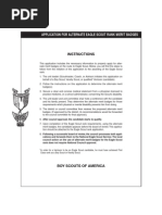 BSA Merit Badge Blue Card Blank | PDF | Scouting | Scouting And Guiding