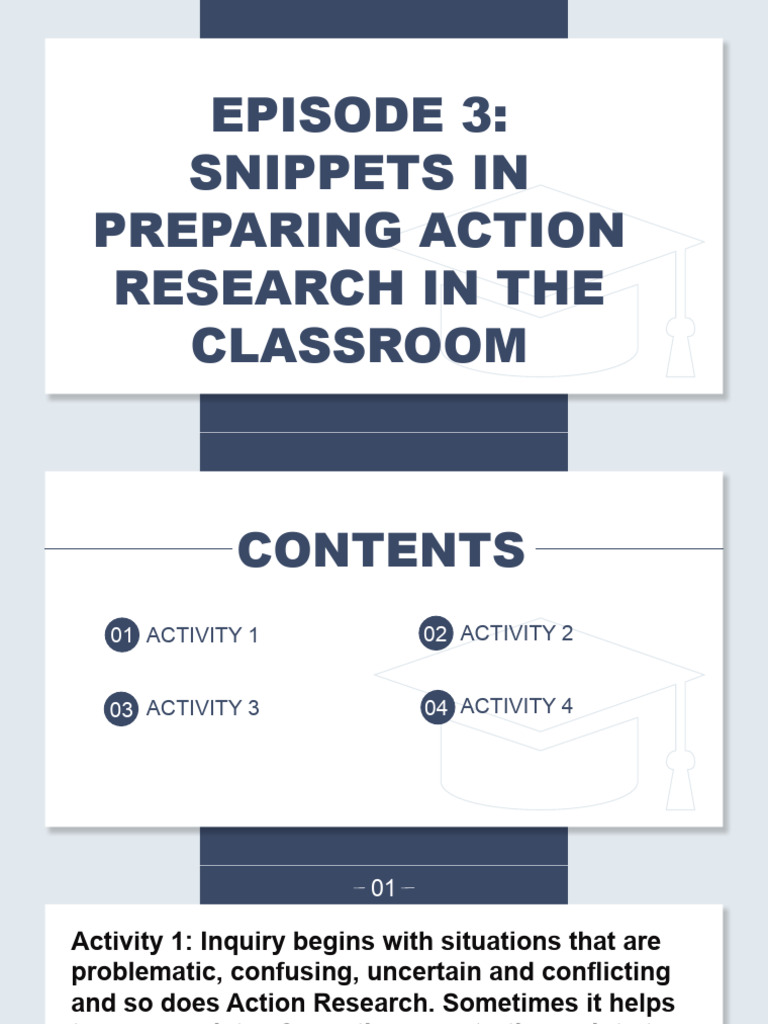 Fs2-Episode 3-Action Research (Payao Group) | PDF | Inquiry Based Learning | Survey Methodology