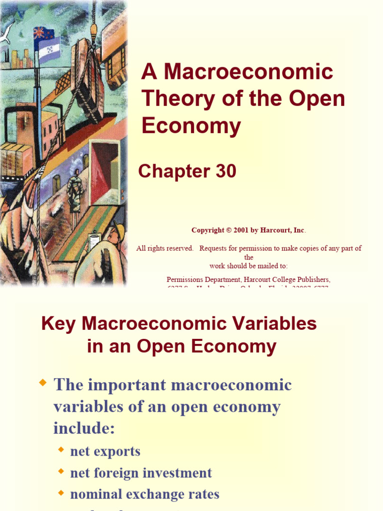 Chap - 30 - Macroeconomics Theory of The Open Economy | PDF | Exchange Rate | Macroeconomics