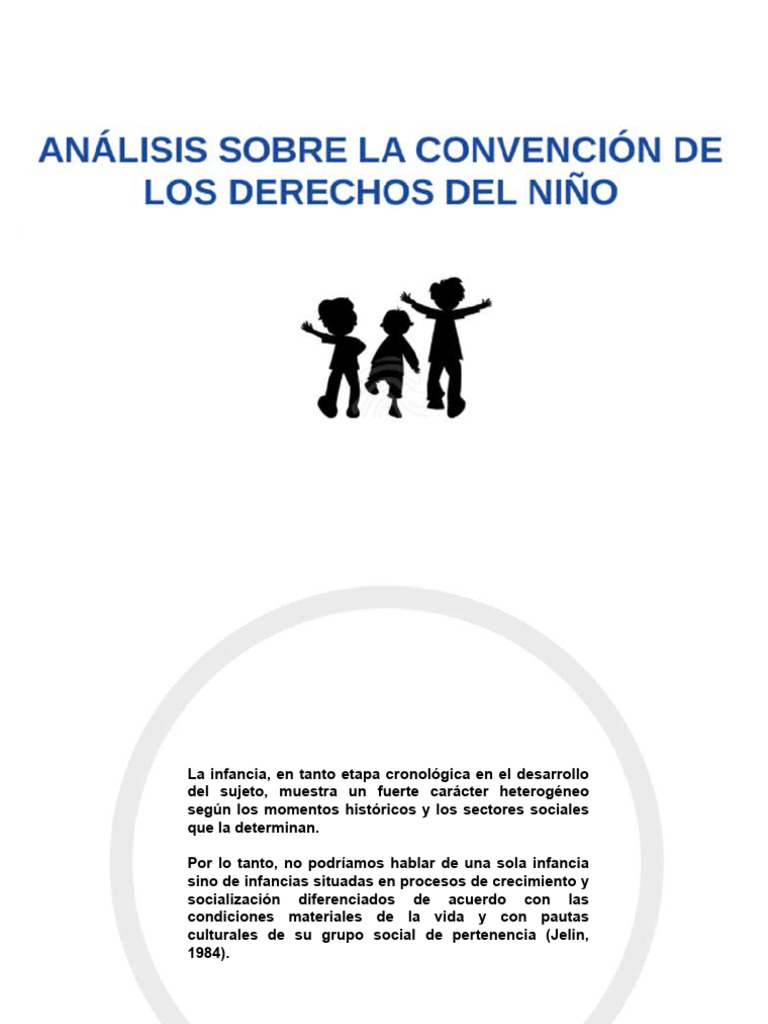 analisis de la convencion de los derechos del niño | Descargar gratis PDF | Derechos de los ...