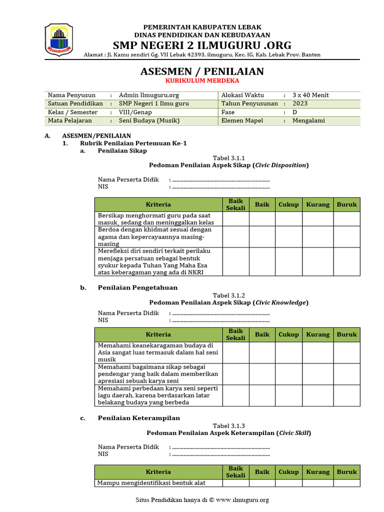 3.3 MA II SBK Musik VIII | PDF
