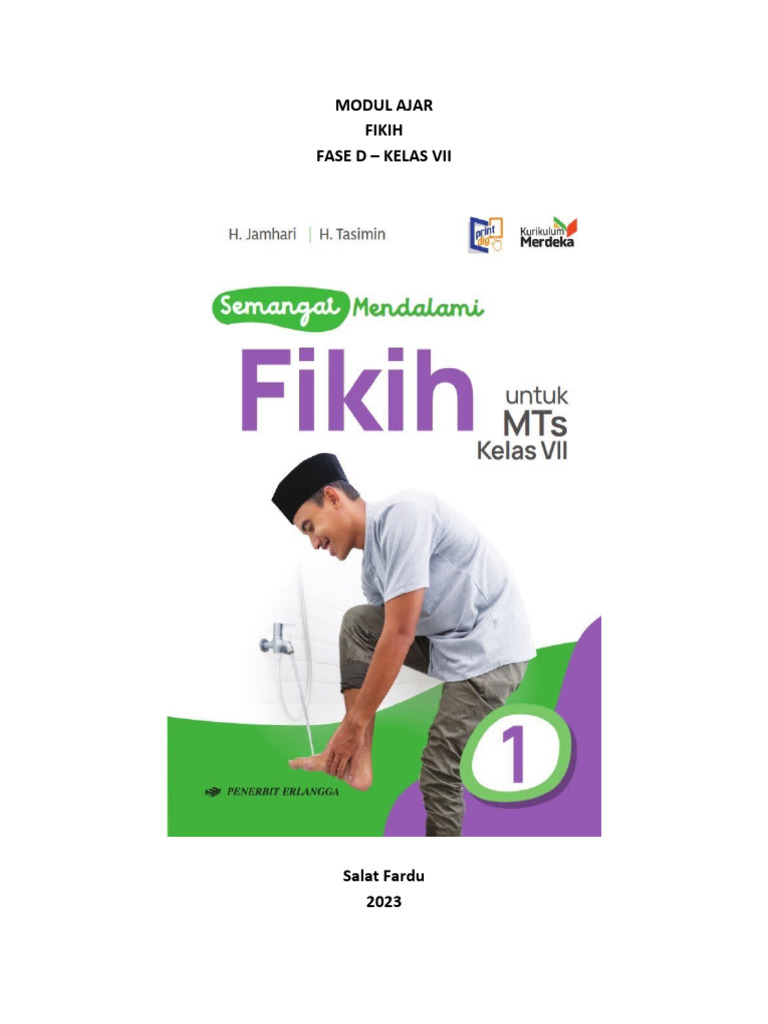 SEMANGAT MENDALAMI FIKIH MTS KLS.7 - KM-MA (Modul Ajar) - MA Fikih Kelas 7 | PDF | Karier ...