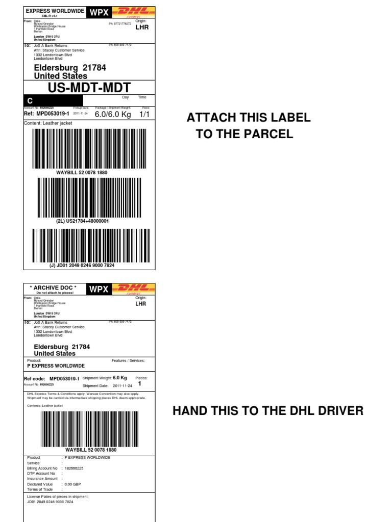 Shipping Label | PDF