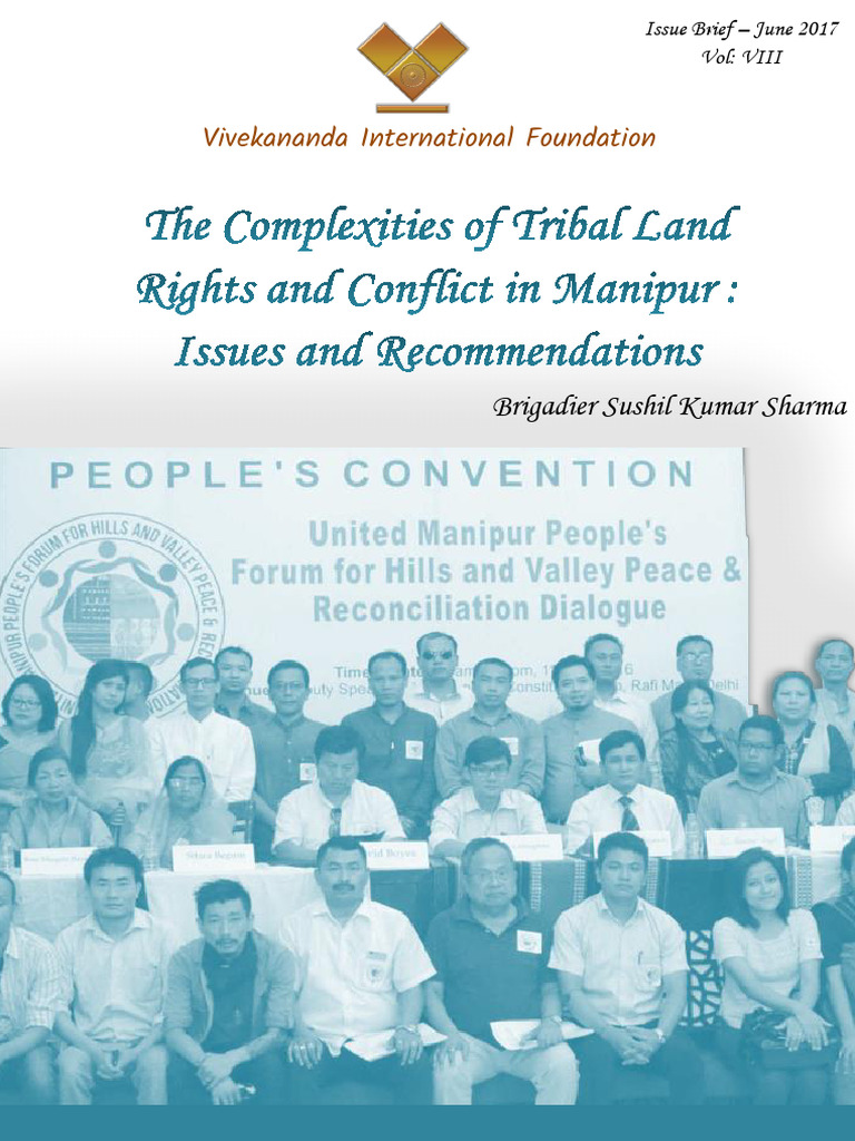 Manipur Tribal Land Conflict | PDF