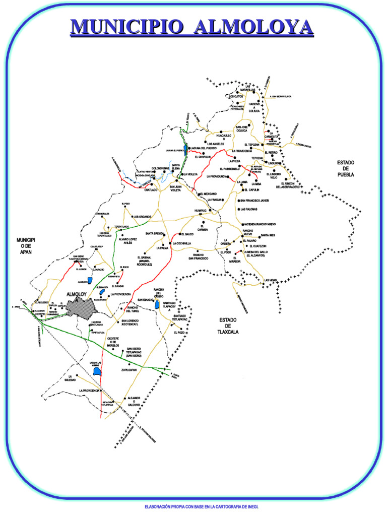 007 MAPA ALMOLOYA | PDF
