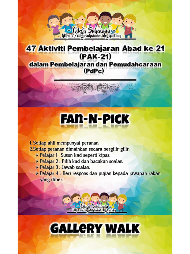 Aktiviti PAK 21 | PDF