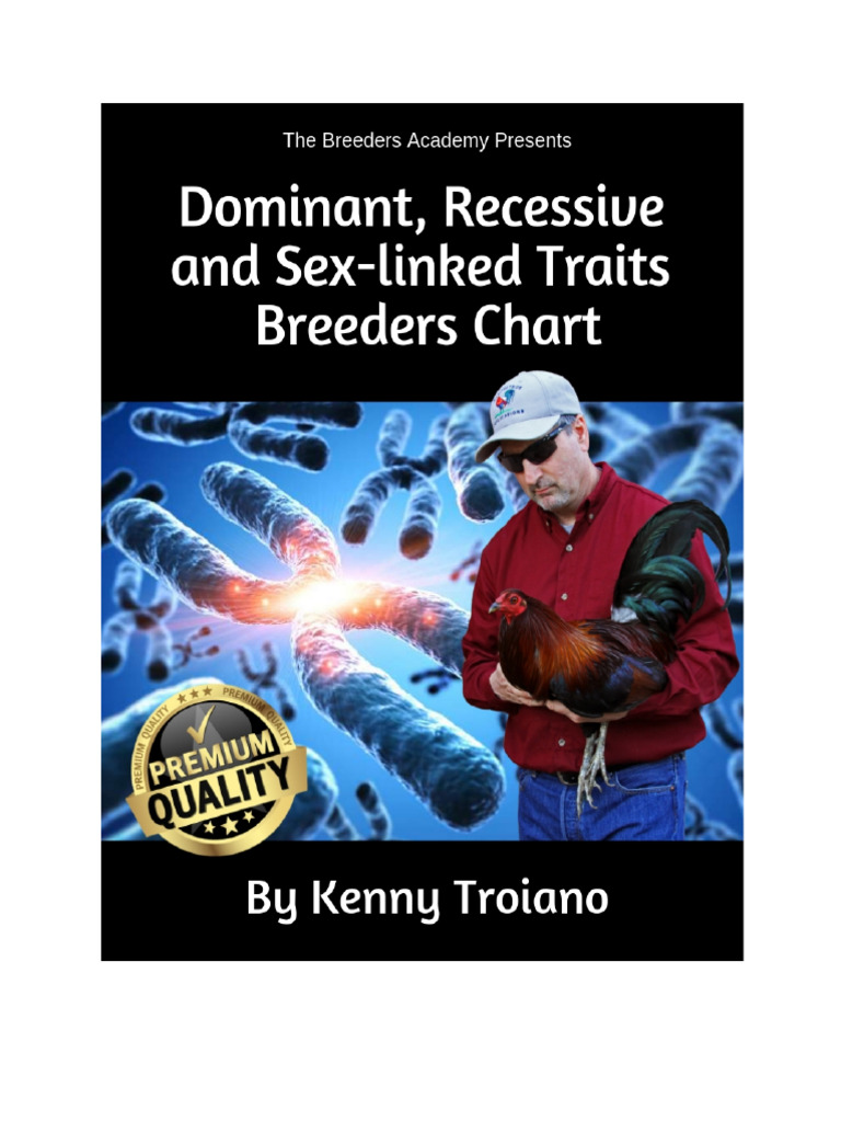 Dominant and Recessive Traits in Chickens | PDF | Dominance (Genetics ...