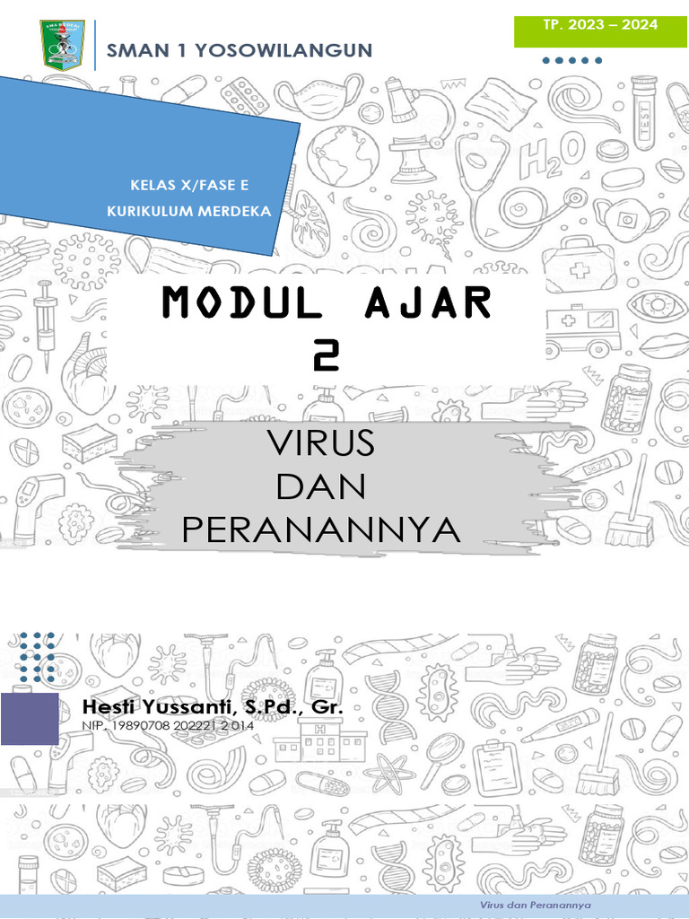 8 Modul Ajar Biologi 2 Virus - Hesti Yussanti S.PD., Gr. | PDF | Sains ...