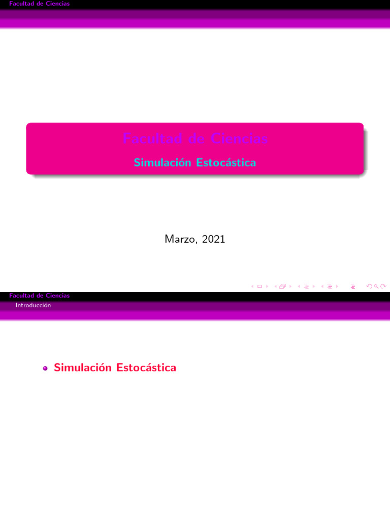 Simulación Estocástica 2021 | PDF | Simulación | Software de la aplicacion