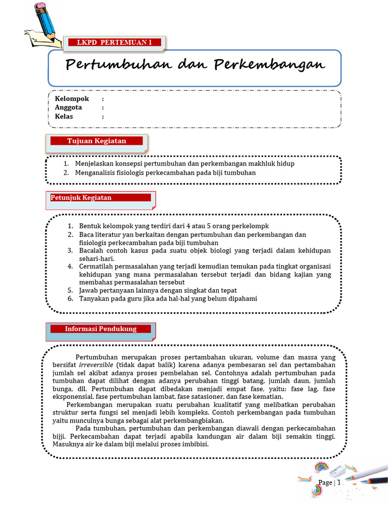 LKPD Pertemuan 1 | PDF