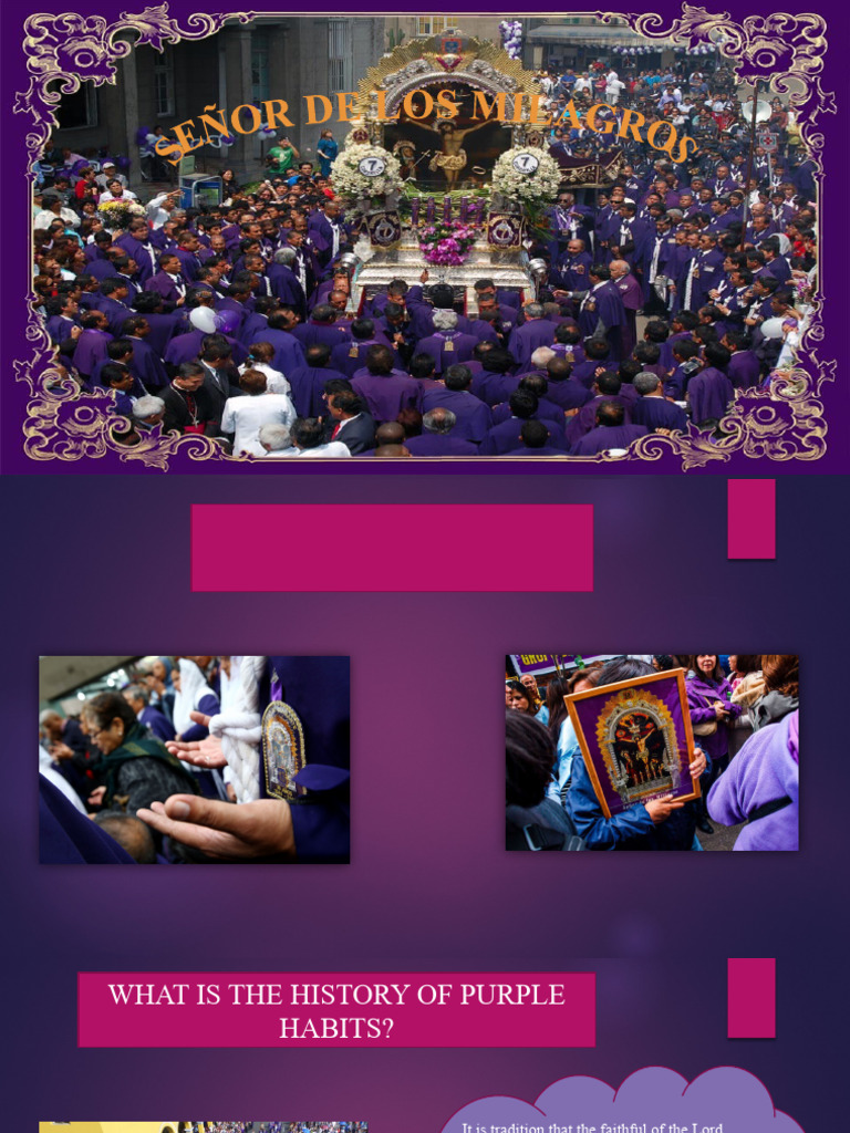 History of Purple Habit Tradition | PDF