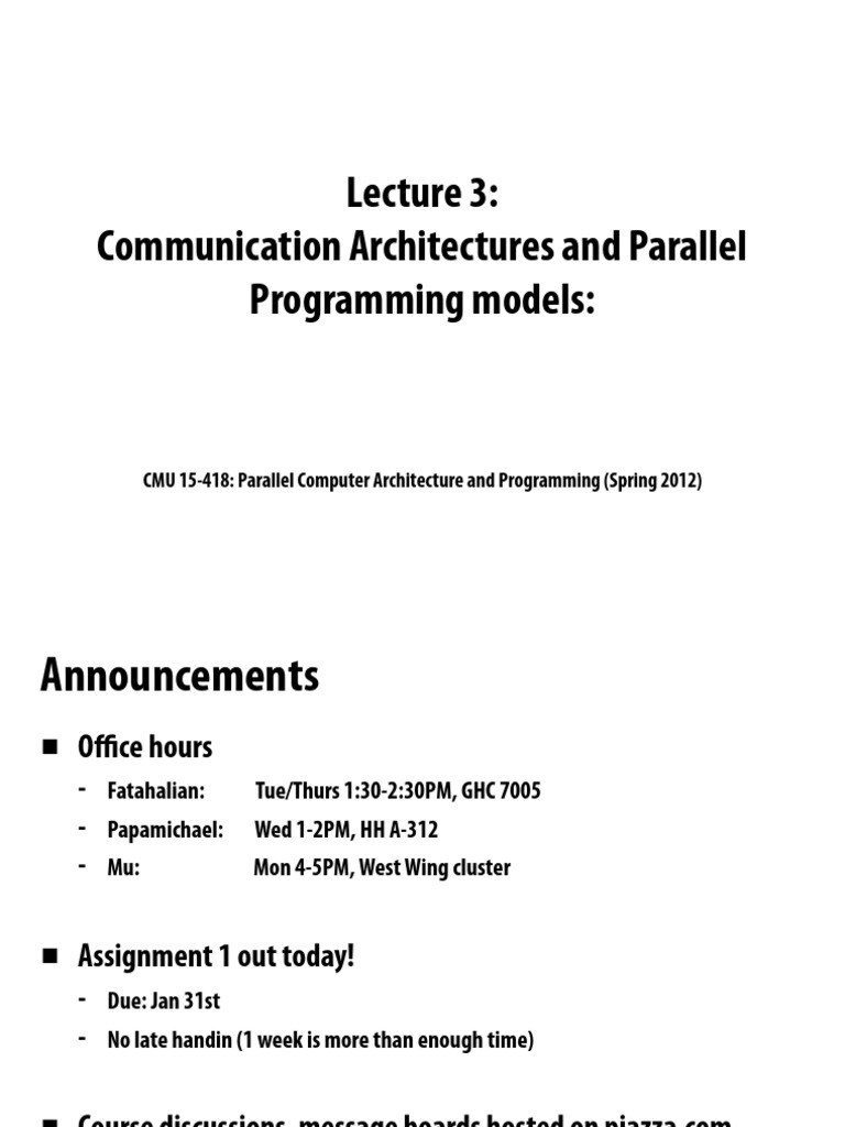 03 Progmodels | PDF | Multi Core Processor | Central Processing Unit
