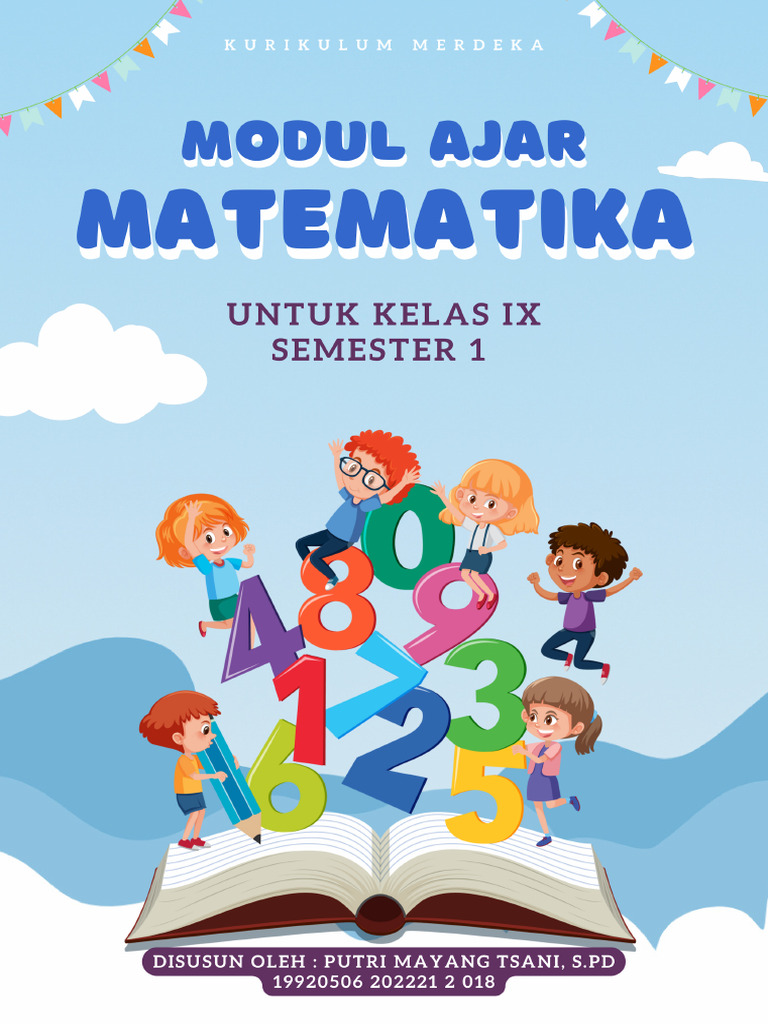 Biru Dan Hijau Ilustrasi Modul Ajar F4 | PDF