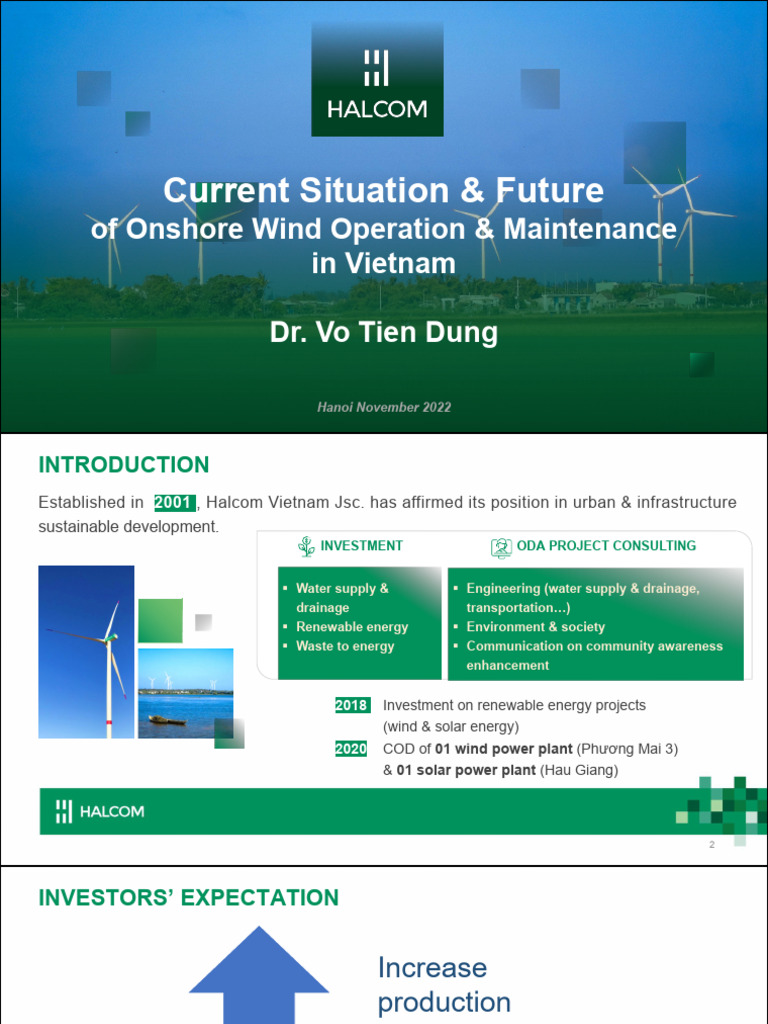 Halcom | Download Free PDF | Wind Power | Vietnam