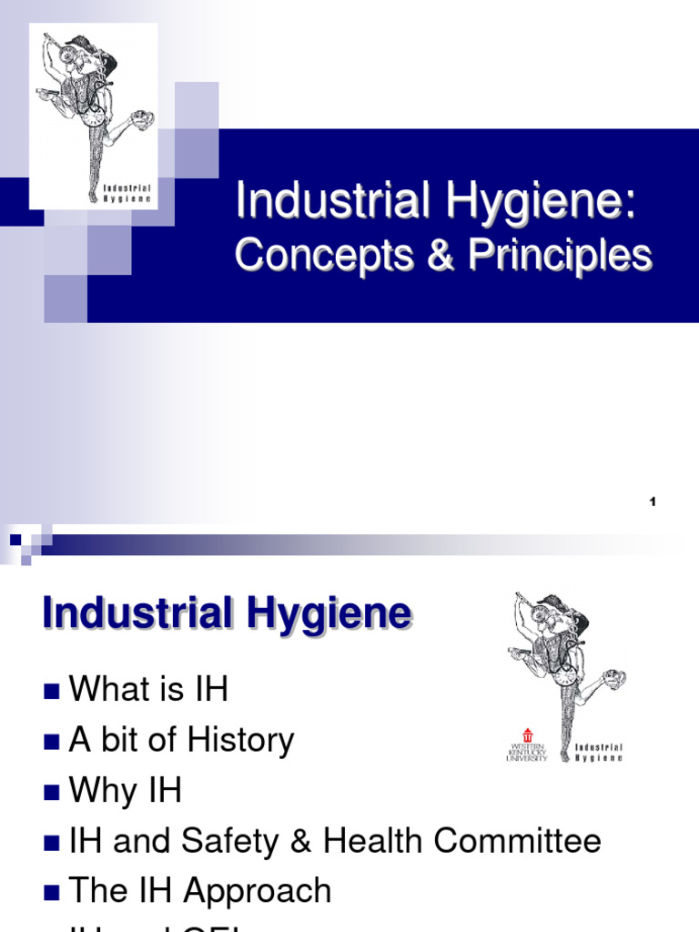 Industrial Hygiene: Key Concepts & History | PDF | Occupational Hygiene ...