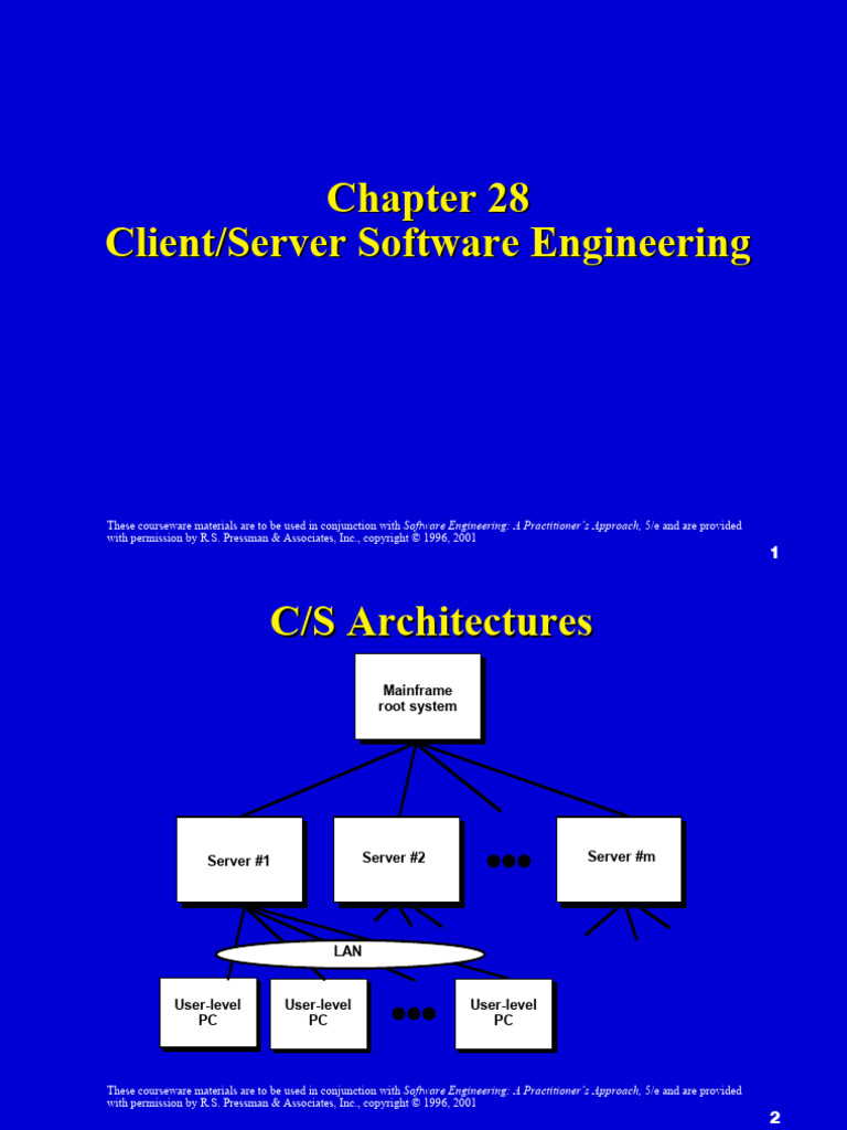 Chapter28-Client-Server Se | PDF | Client–Server Model | Server (Computing)