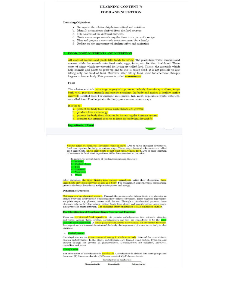 Home Economics Lit. | PDF