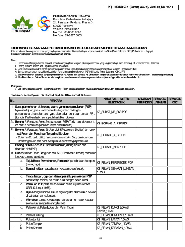 Kelulusan Mendirikan Bangunan | PDF
