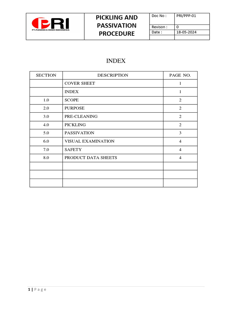 Stainless Steel Pickling Guide | PDF | Stainless Steel | Welding