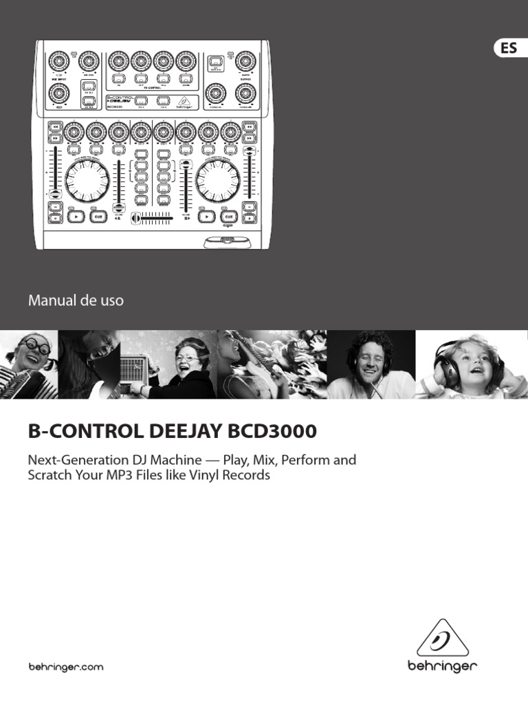 B-Control Deejay BCD3000 | PDF | Enchufes y tomas de corriente alterna ...