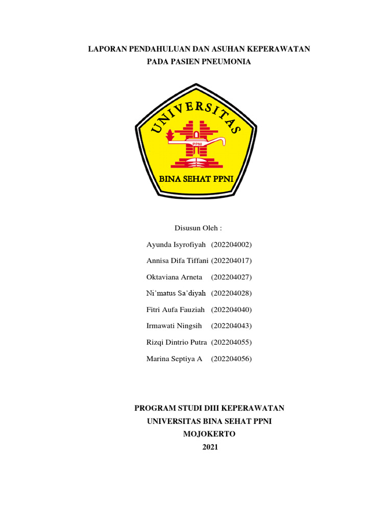 Salin-Lp Askep Pneumoni Kel 2 | PDF