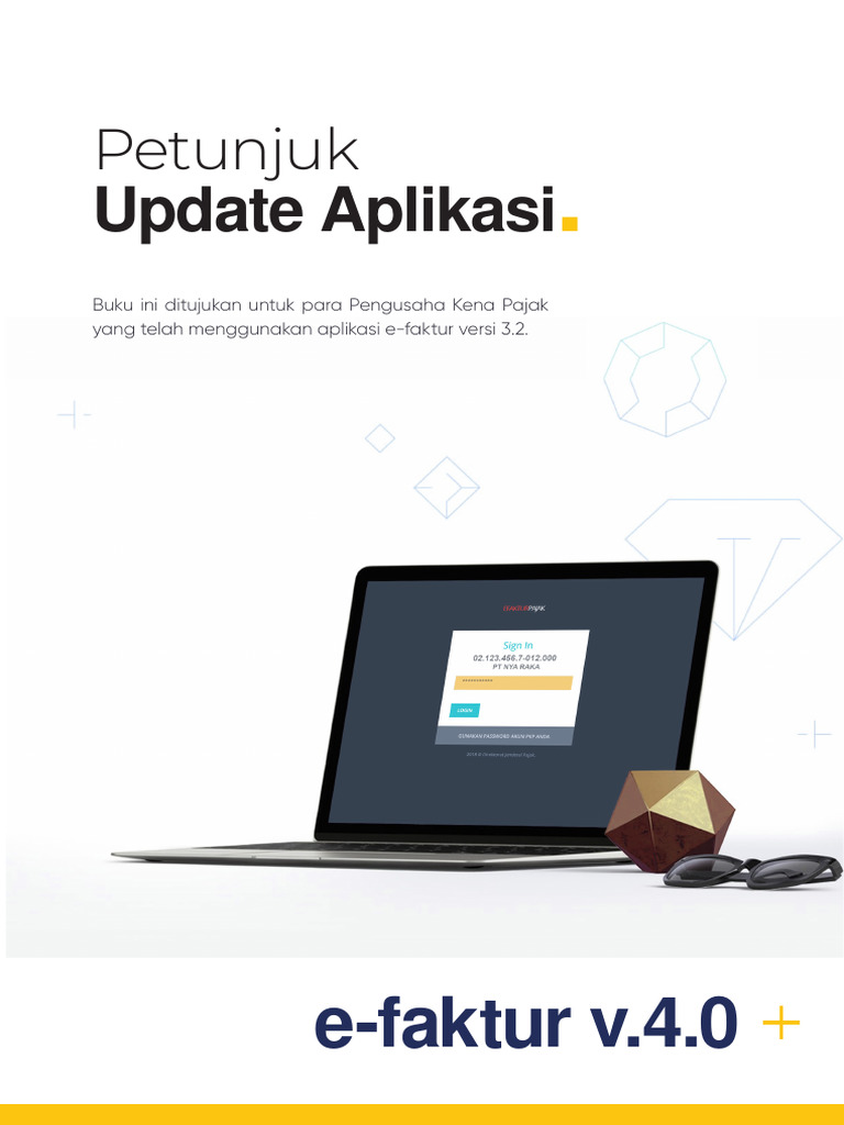 Buku Petunjuk Update E-Faktur 4.0 | PDF | Komputer
