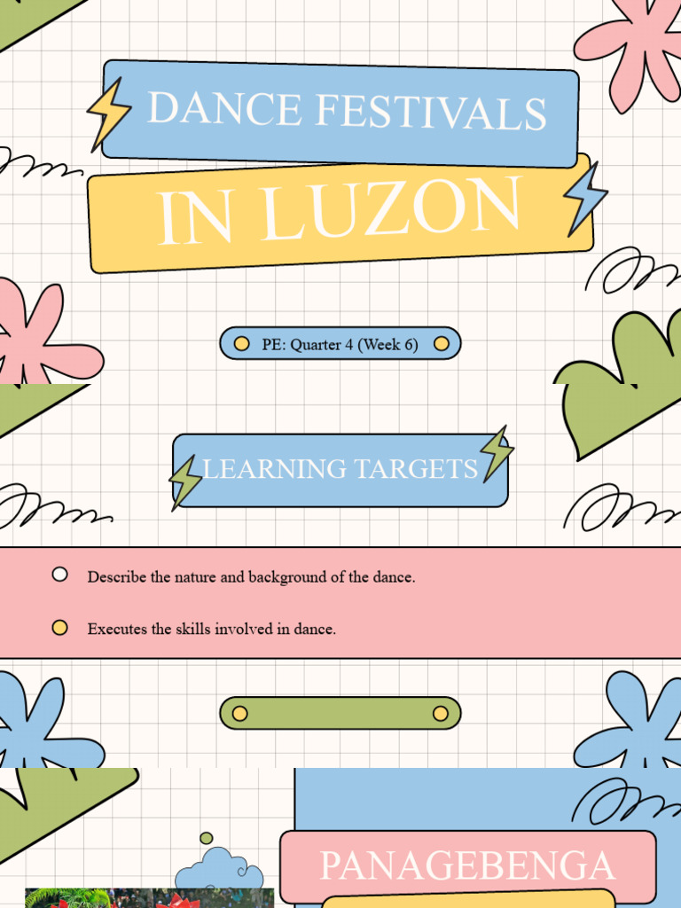 Dance Festivals in Luzon G7 PE | PDF | Social Science
