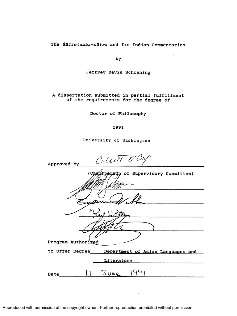 Salistamba Sutra and Its Indian Commentaries Jeffre David Schoening ...