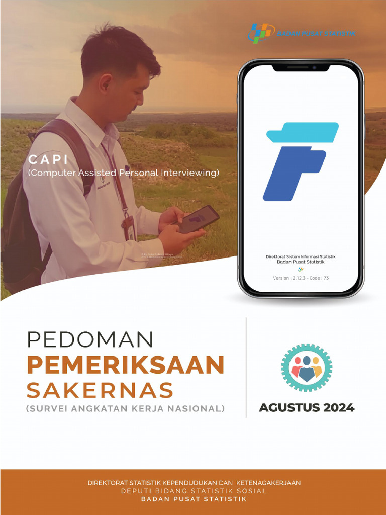 Buku Pedoman Pemeriksaan Sakernas Agustus 2024 - 20240620 v4-1 | PDF