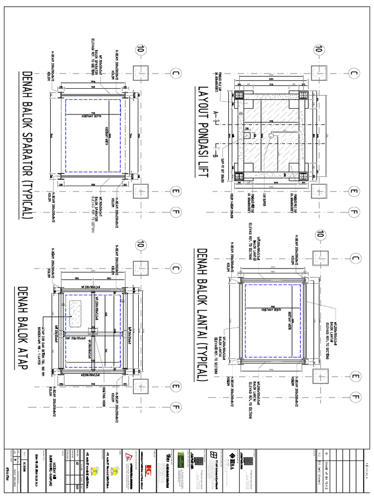Shop Drawing Lift - 10.07.24 | PDF | Design | Engineering