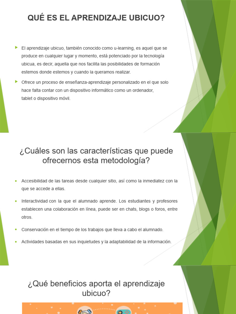 Qué Es El Aprendizaje Ubicuo | PDF | Tecnologia Educacional | Aprendizaje