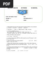 Basic Mathematics Form One Notes 2025 by MR. ELIAMANI CHALIGHA | PDF ...