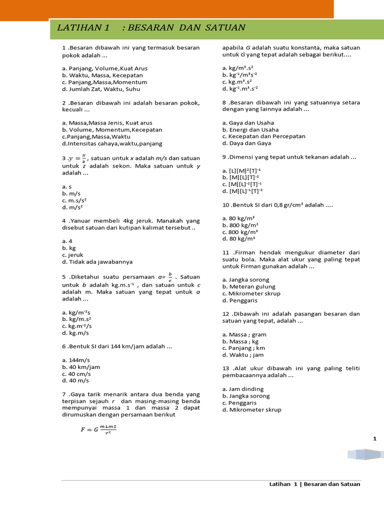 Fisikabesaransatuan 150316072412 Conversion Gate01 | PDF