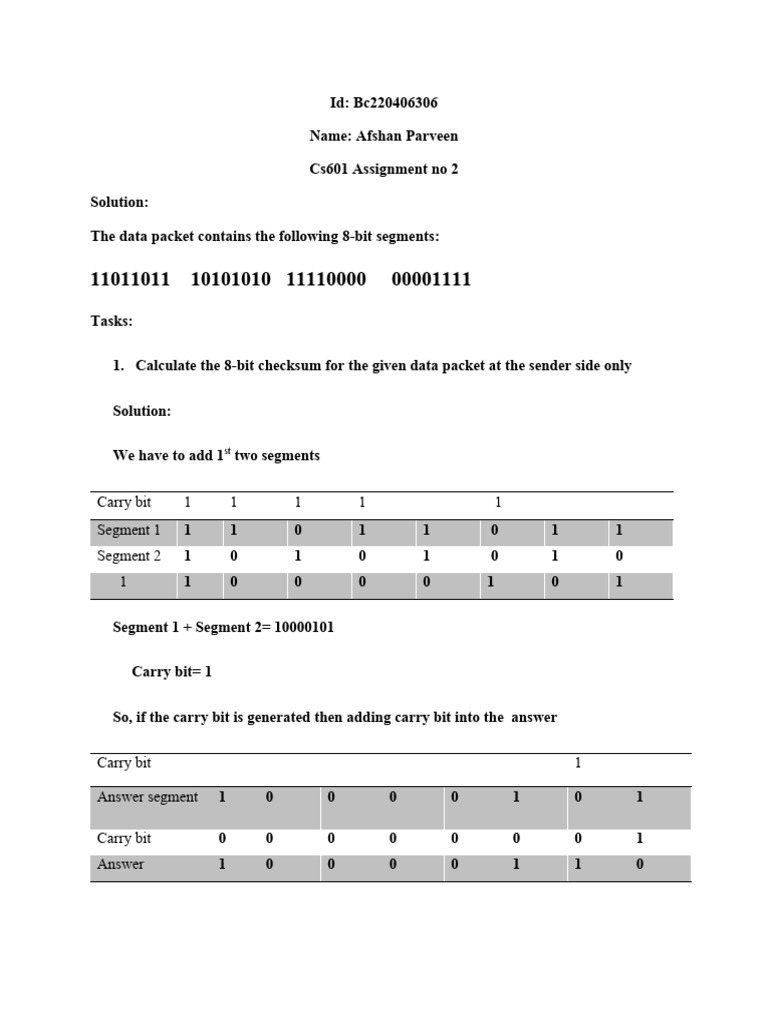 Cs601 Assignment No2 Solution 2024 | PDF | Computer Data | Computer Engineering