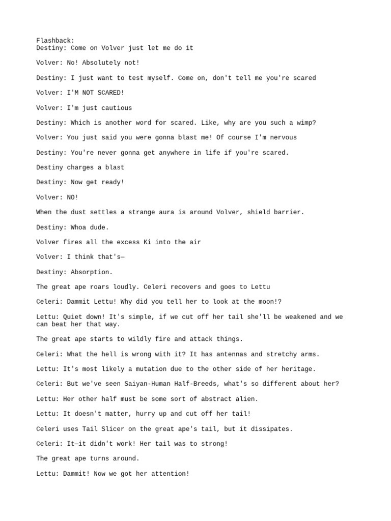 Finished Script For Episode 4 | PDF