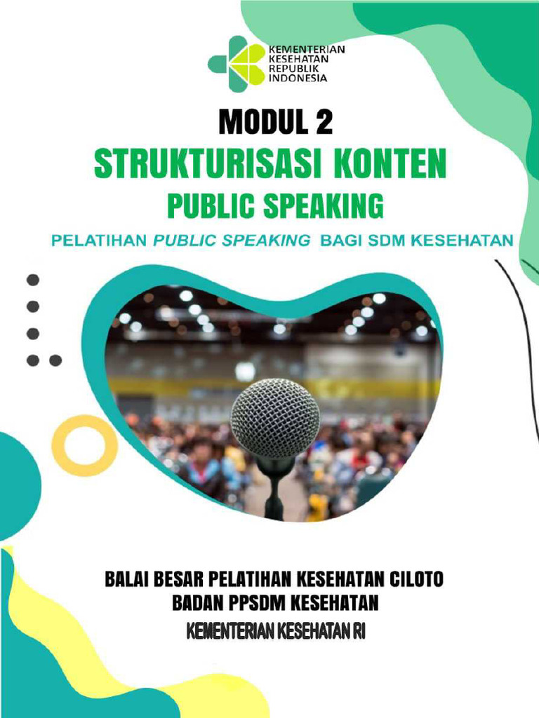 Modul 2 Struktur Public Speaking | PDF | Karier & Perkembangan | Seni