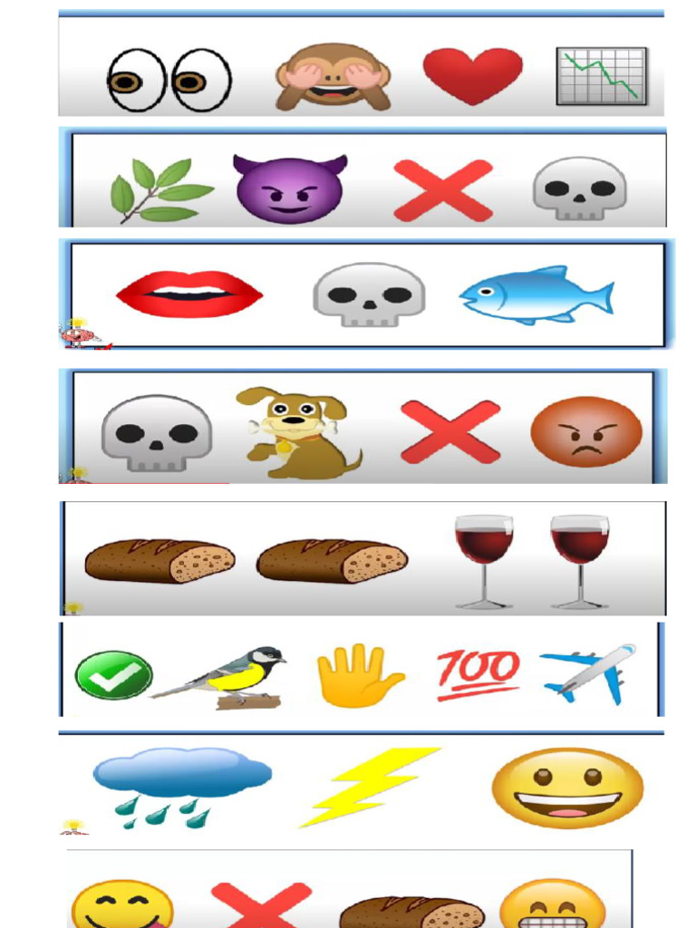 Refranes Emojis | PDF