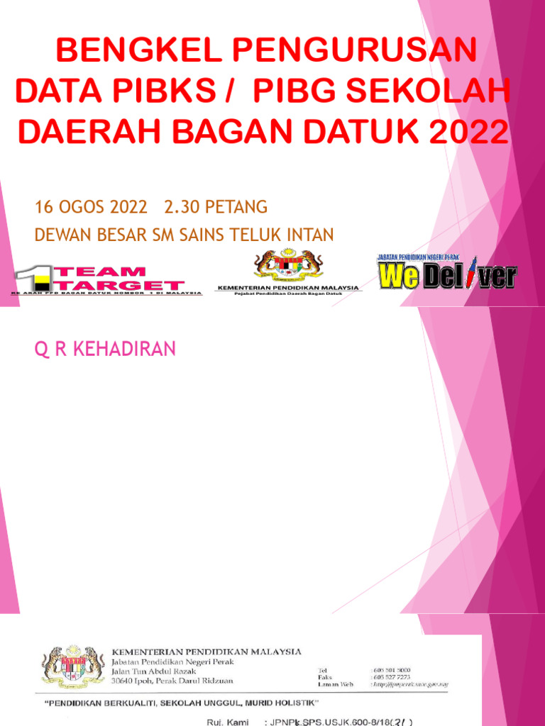 TAKLIMAT Pengurusan PIBG PIBKS 16OGOS 2022 | PDF